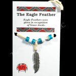 Legend Necklaces - Eagle Feather - The Wandering Bull, LLC