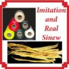 The difference between Real Animal Sinew & Imitation Sinew
