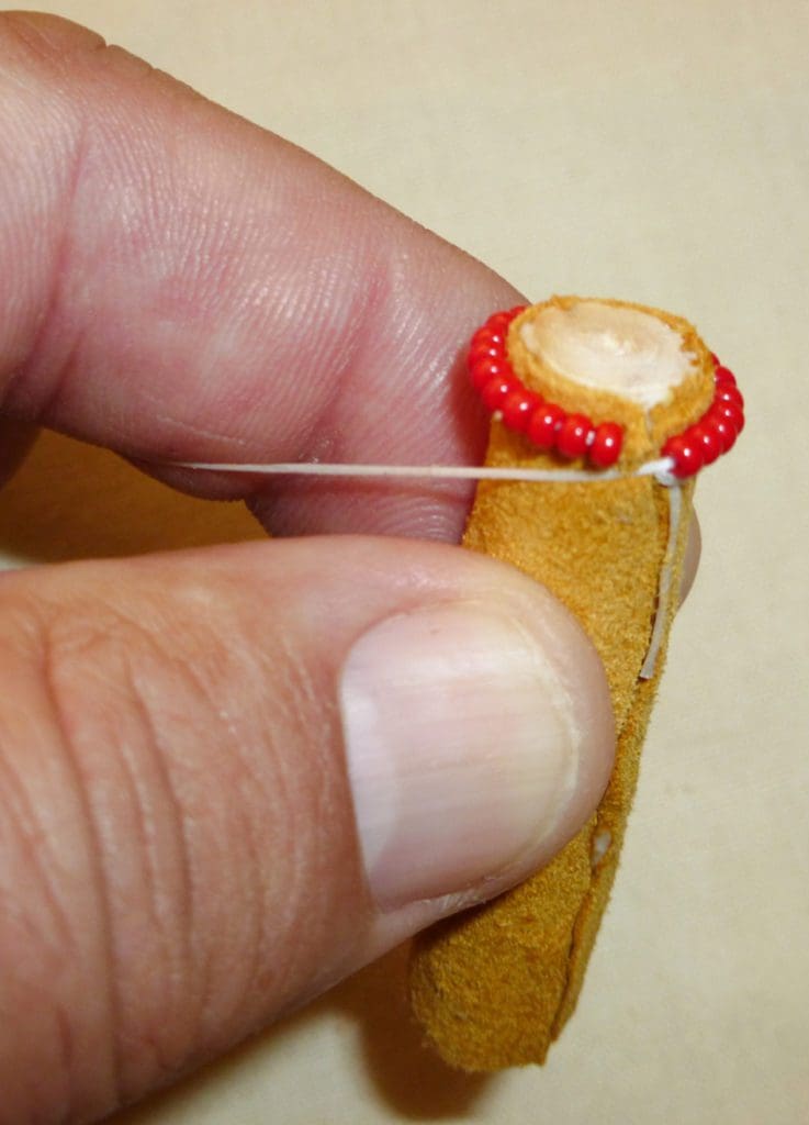 Peyote Stitch Key Ring Instructions - The Wandering Bull, LLC